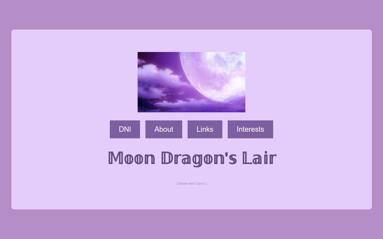 Moon Dragon's Lair